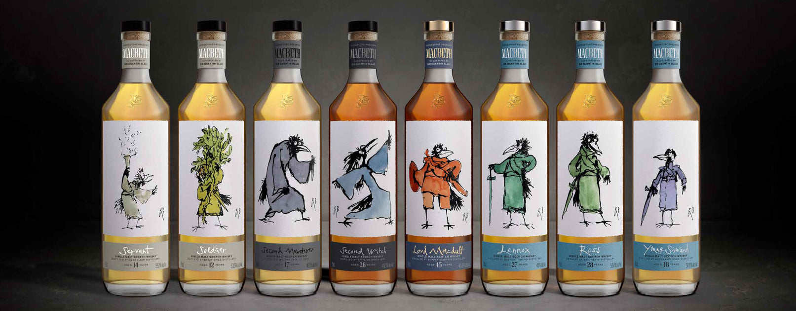 Macbeth Act Two - A Whisky Collection Illustrated by Quentin Blake ...