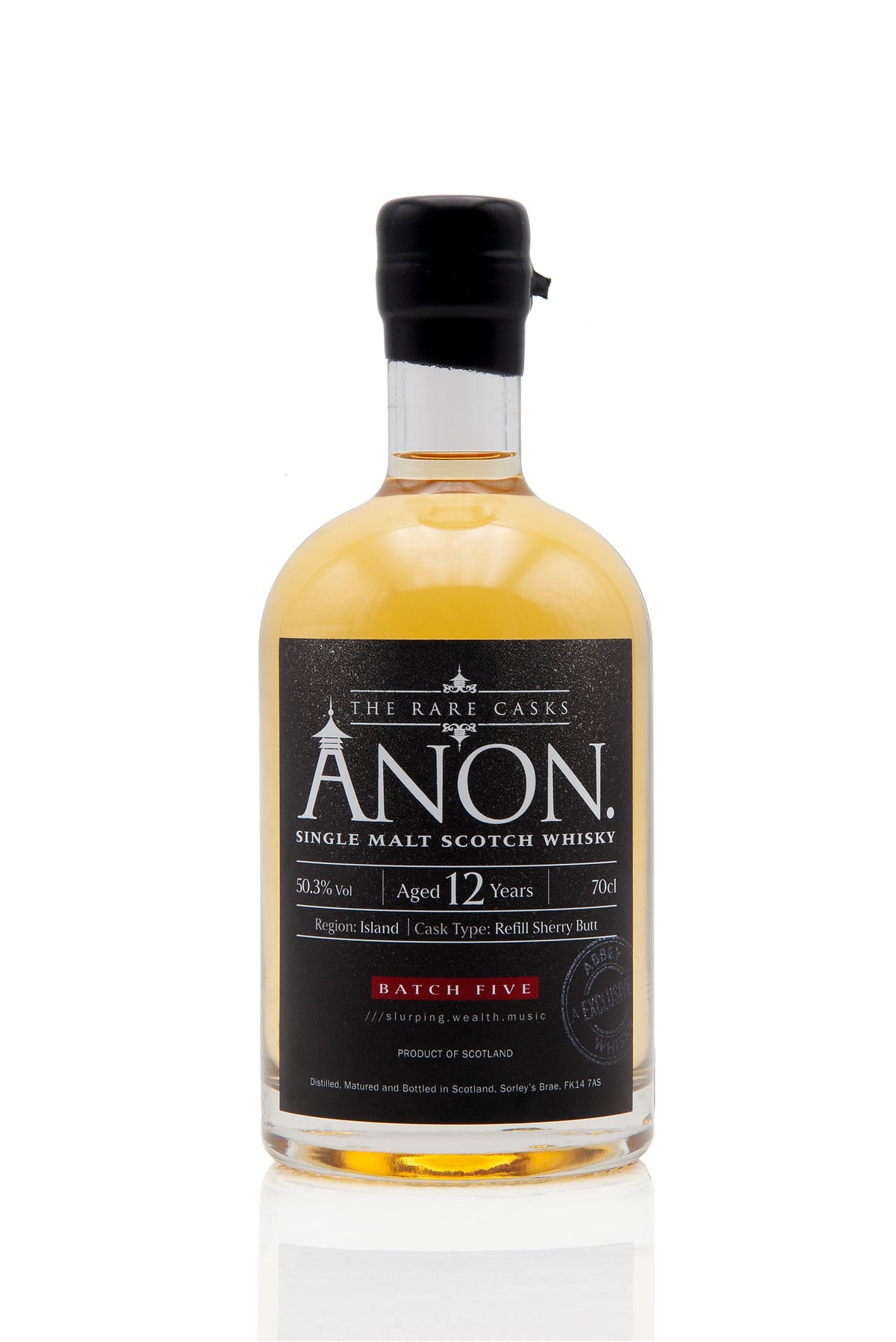 Anon. Batch 5 - 12 Year Old AW Exclusive | The Rare Cask Abbey Whisky