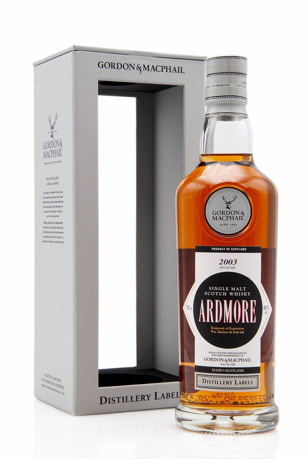 Ardmore 2003 - 18 Year Old | Distillery Labels (G&M) | Highland Scotch ...