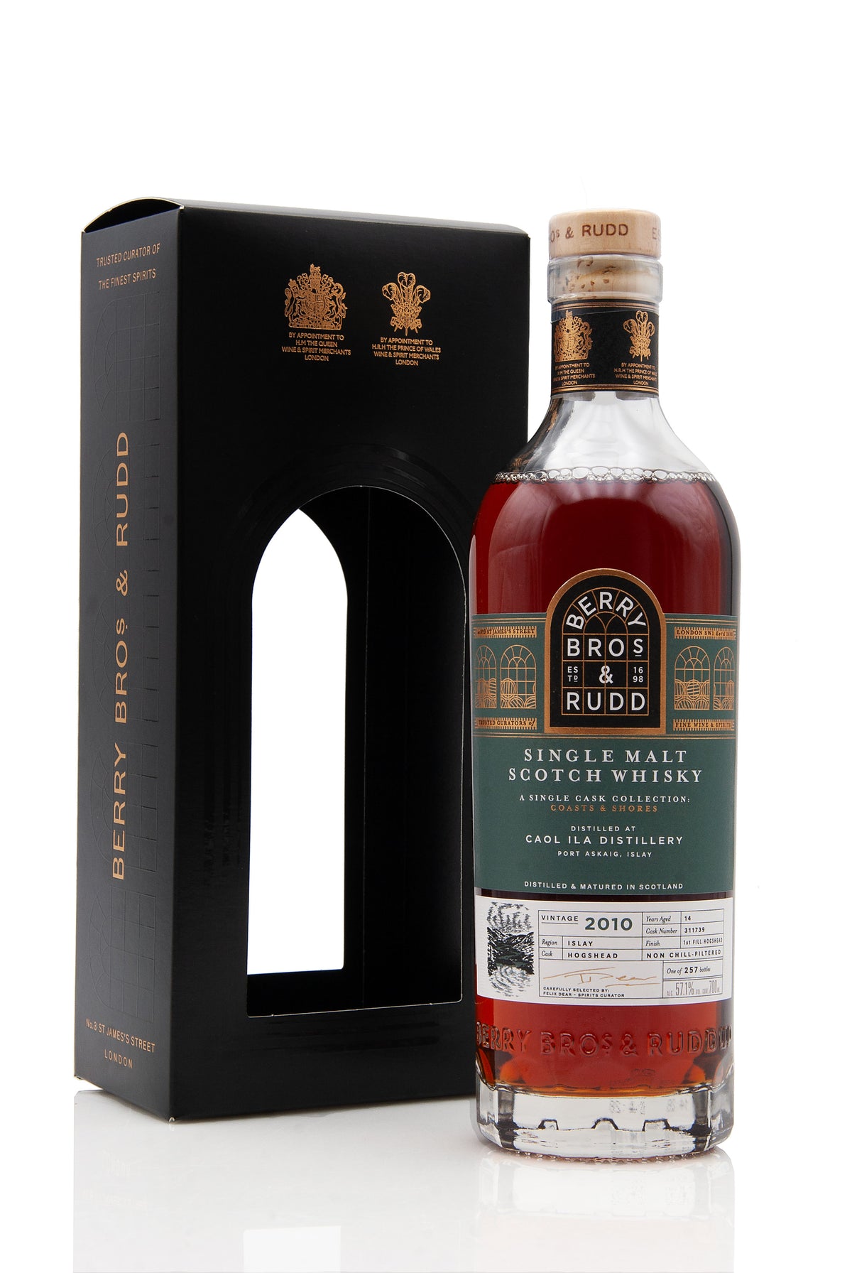 Caol Ila 2010 Vintage | Coasts & Shores Cask 311739 | Berry Bros Rudd ...