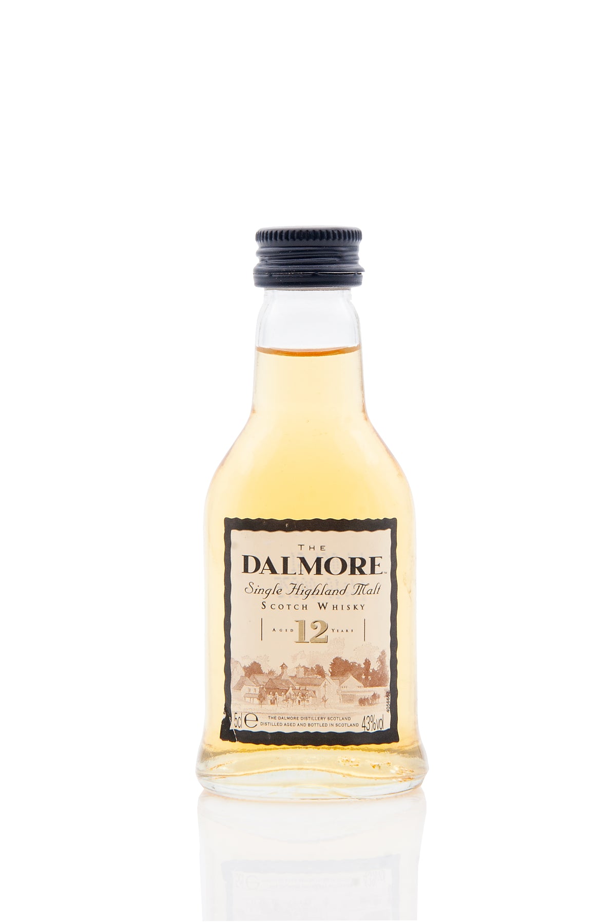The Dalmore 12 Year Old - 5cl Miniature | Highland Scotch Whisky ...