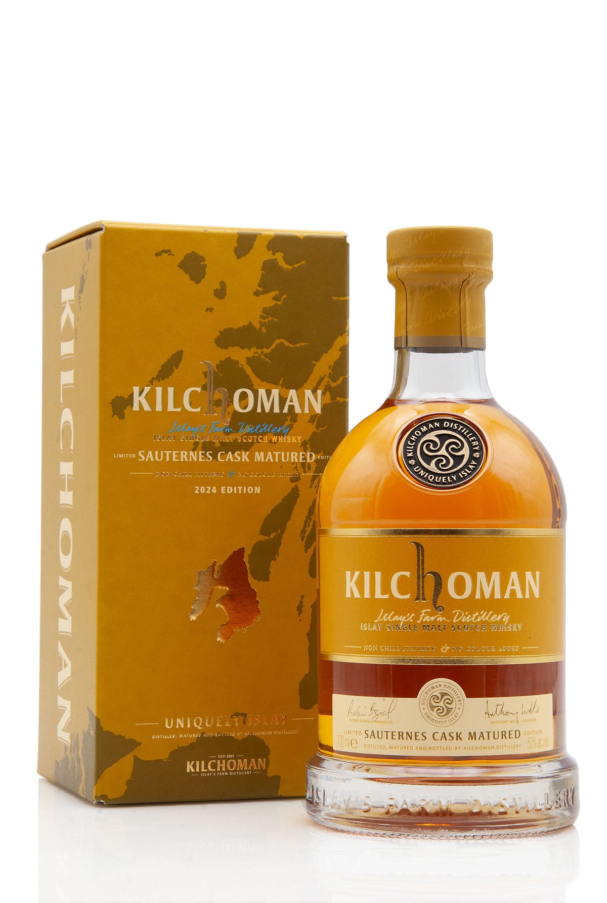 Kilchoman Sauternes Cask Matured 2024 Edition | Islay Scotch Whisky ...