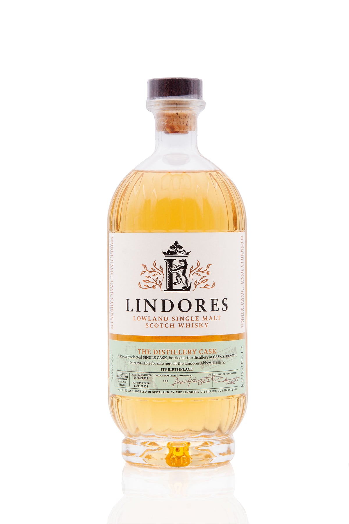 Lindores Abbey Single Cask #180286 | Distillery Exclusive | Scotch ...