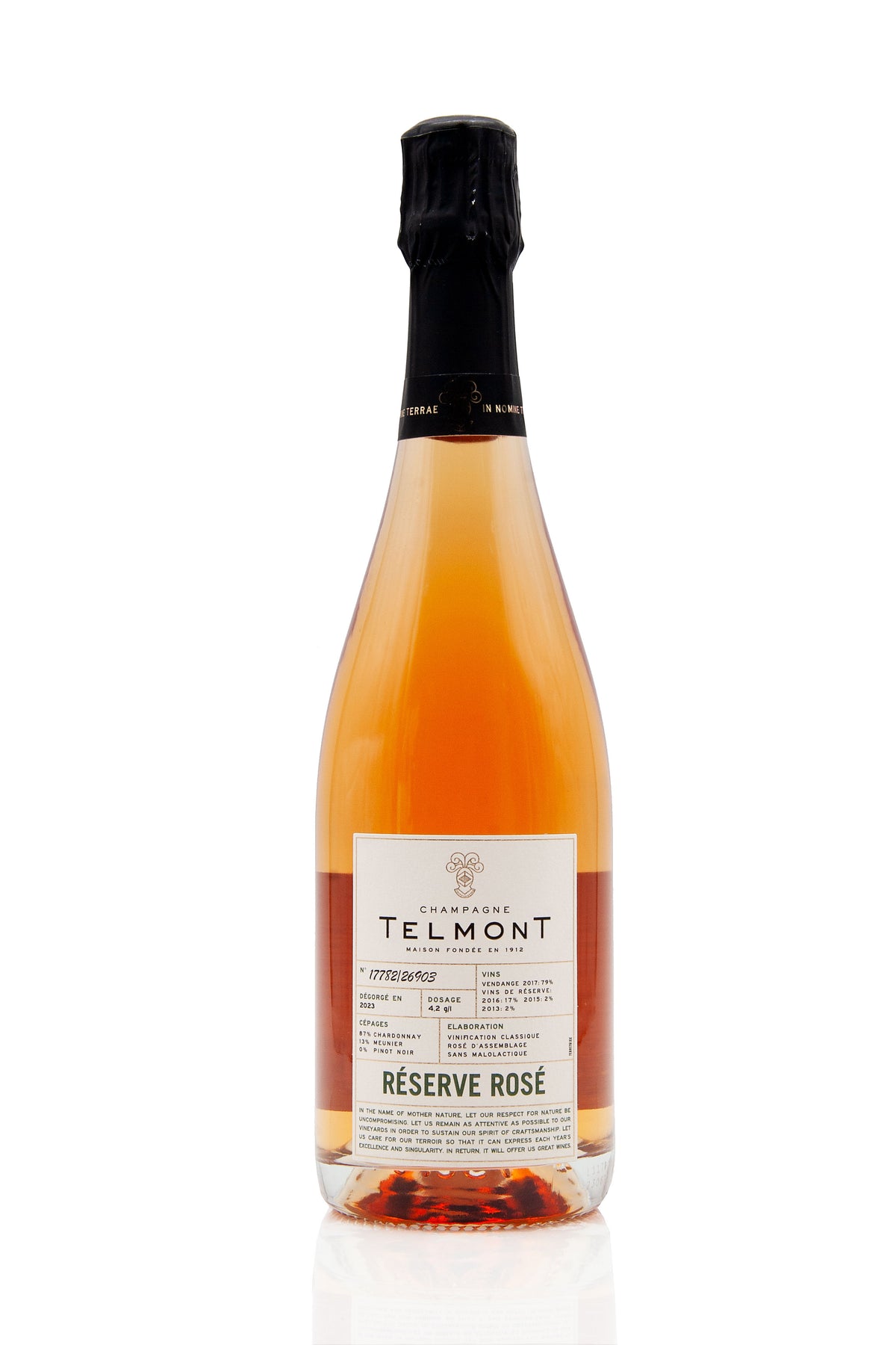 Champagne Telmont Réserve Rosé — Abbey Whisky