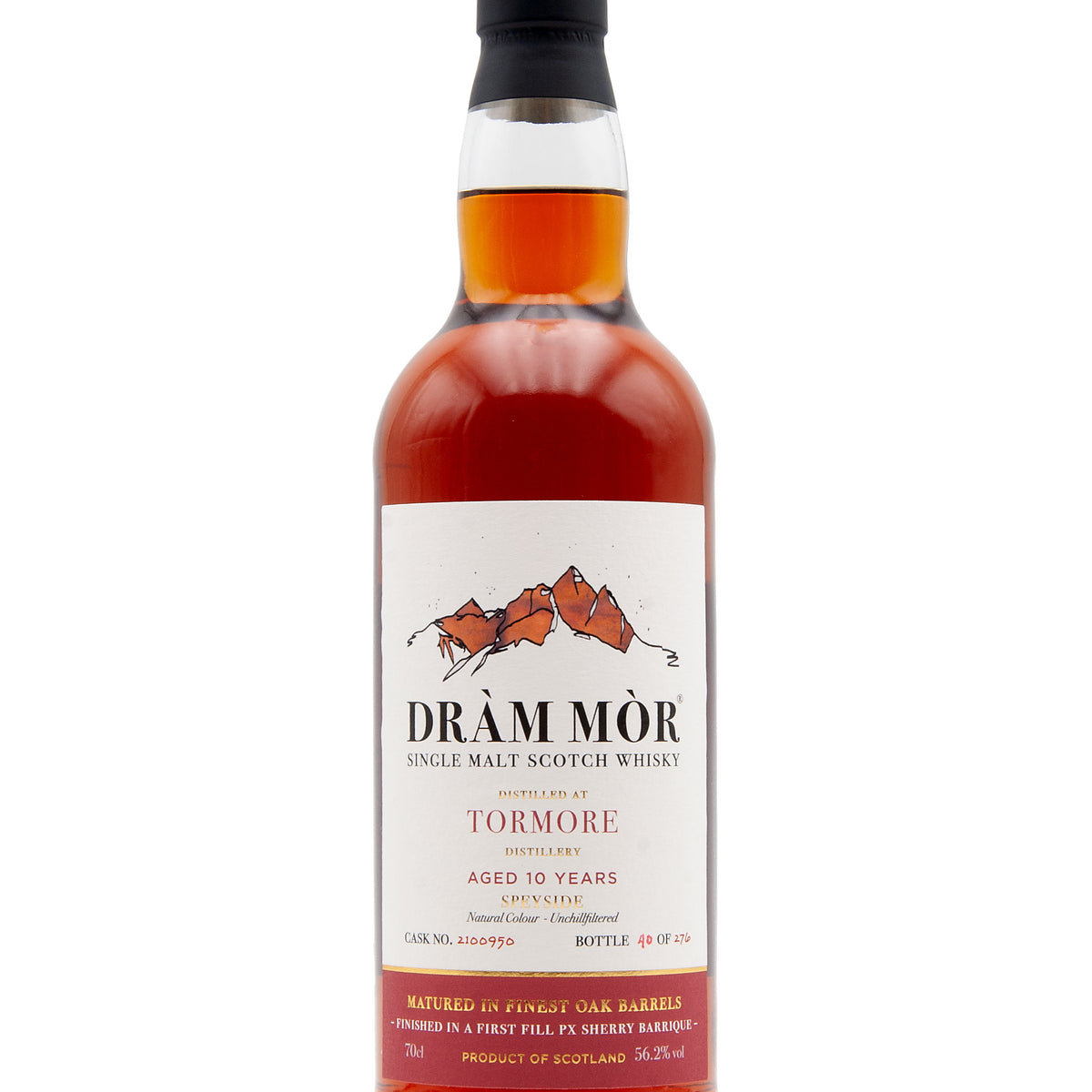 Tormore 10 Year Old 2015 | Cask 2100950 | Dràm Mòr | PX Scotch Whisky ...