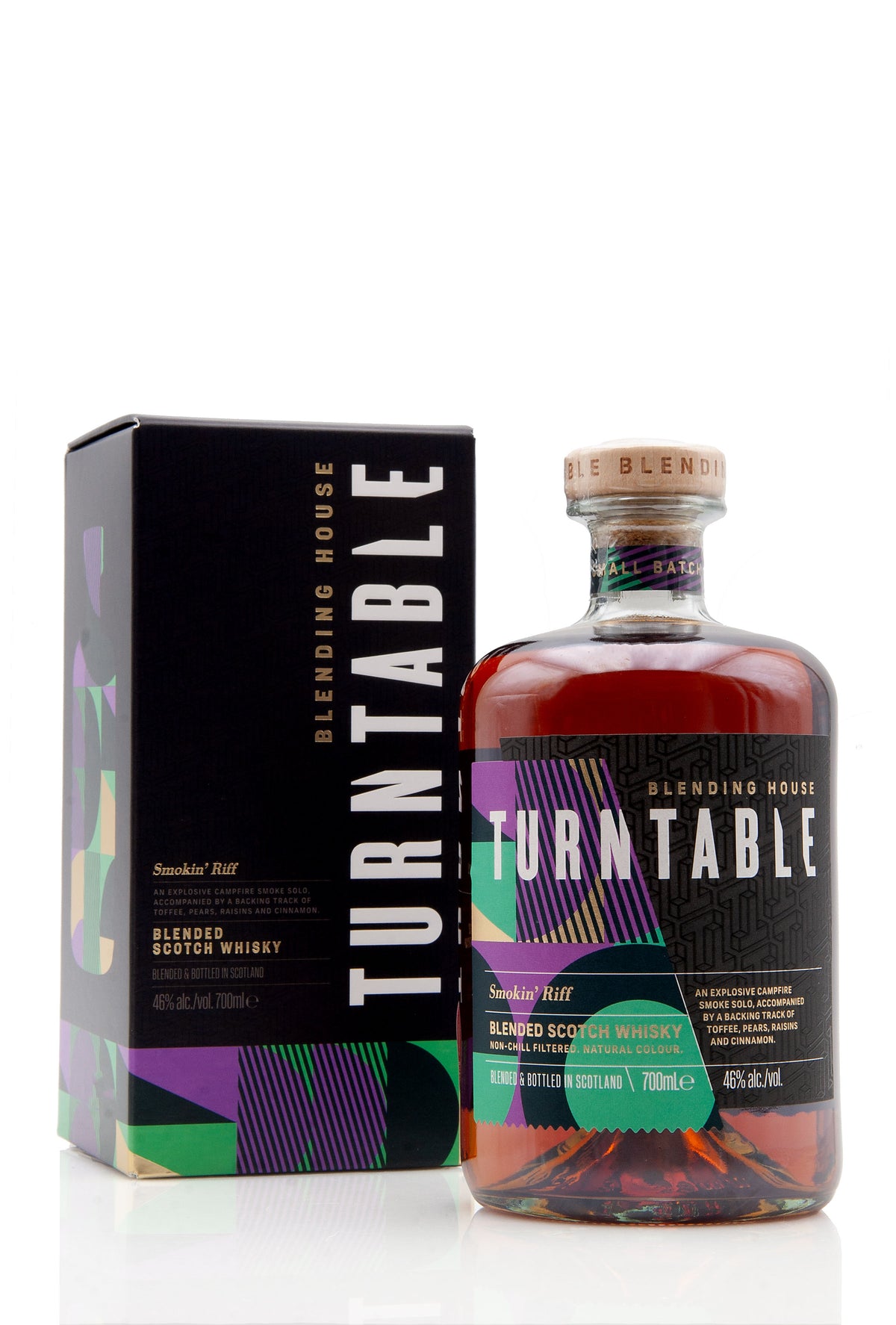 Turntable Spirits Smokin' Riff | Blended Scotch Whisky | Abbey Whisky