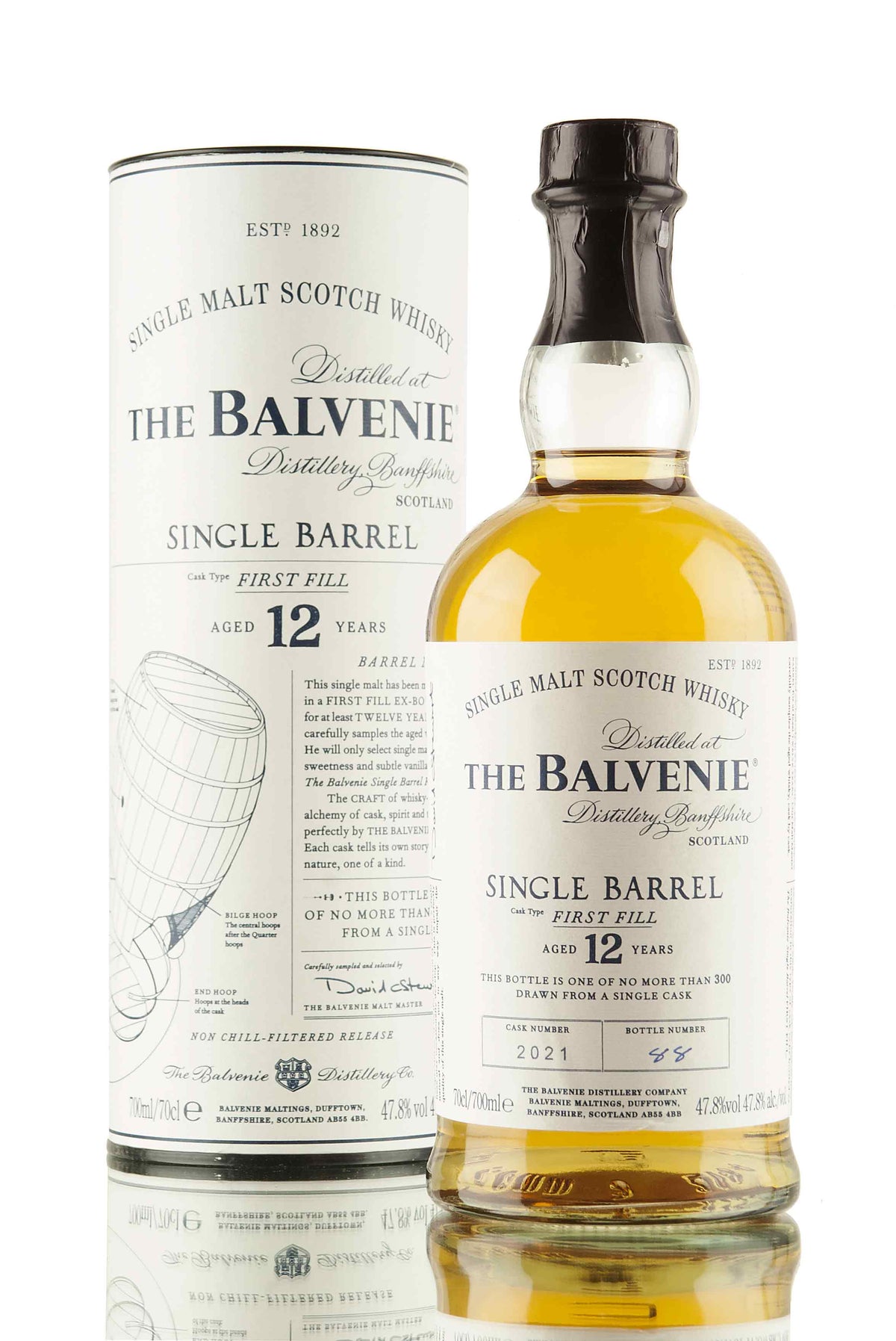Balvenie Single Barrel First Fill Cask 2021 Scotch Whisky — Abbey Whisky