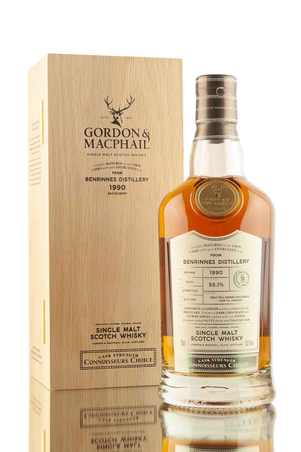 Benrinnes 30 Year Old - 1990 | Cask 18600301 | Connoisseurs Choice ...