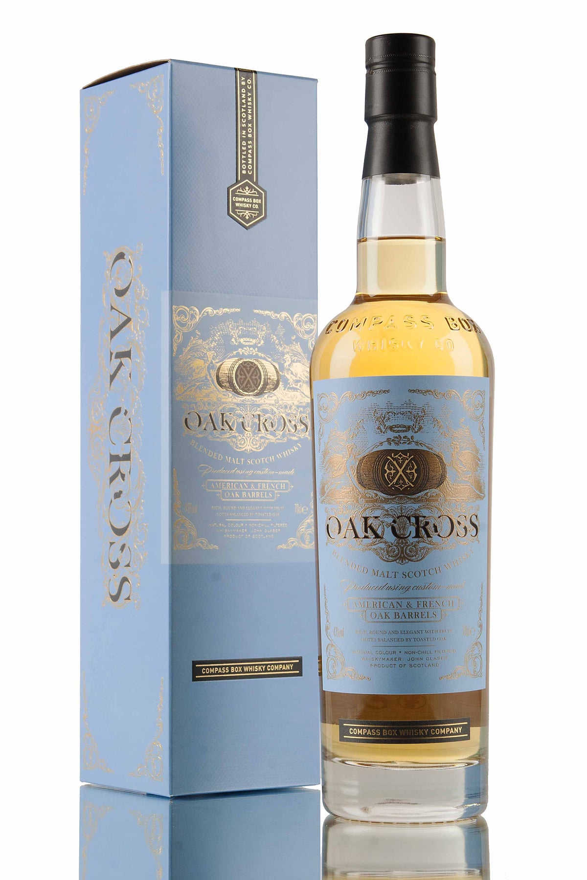 Compass Box Oak Cross Blended Malt Scotch Whisky — Abbey Whisky