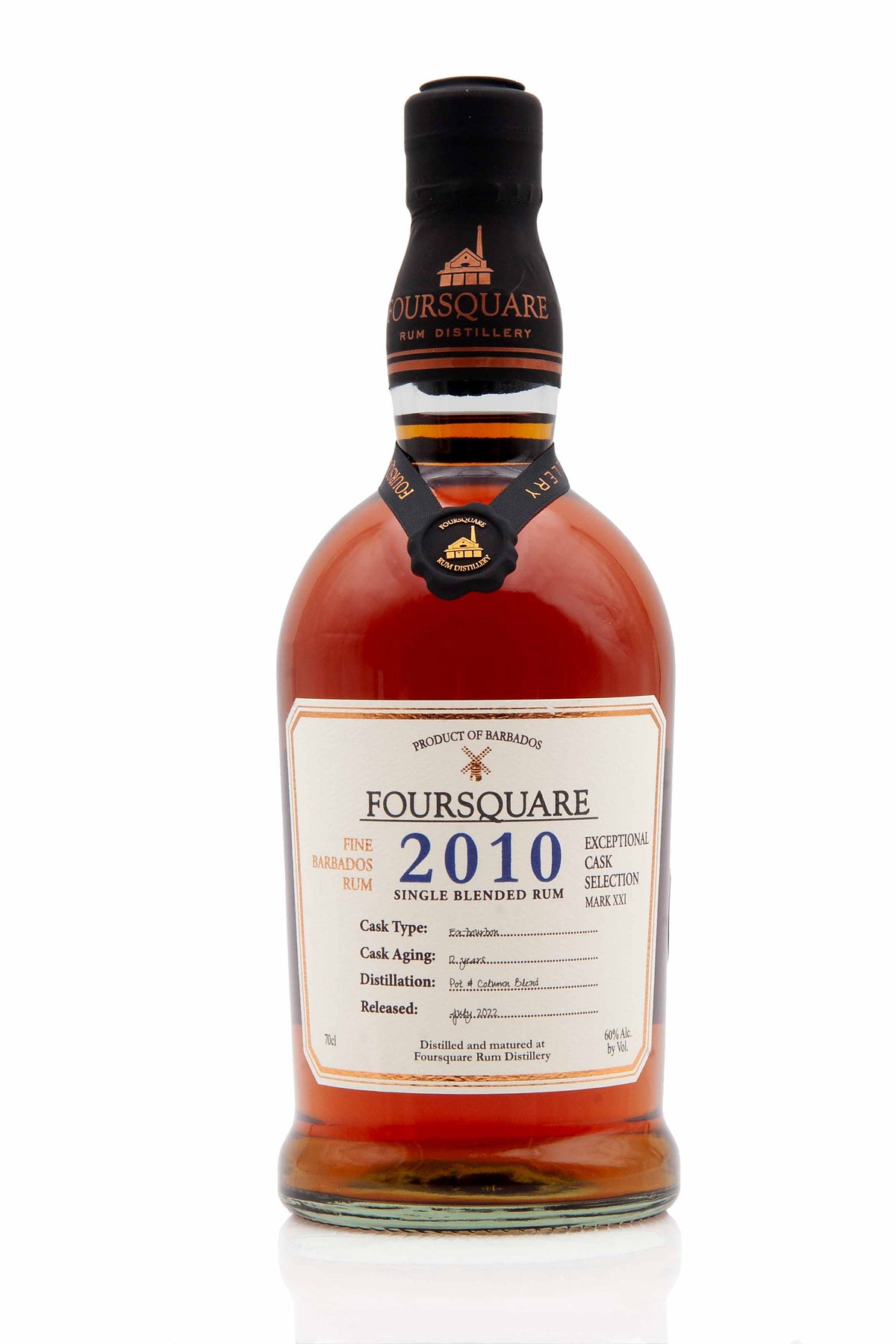 Foursquare 2010 Cask Strength | Exceptional Cask Selection Mark XXI ...