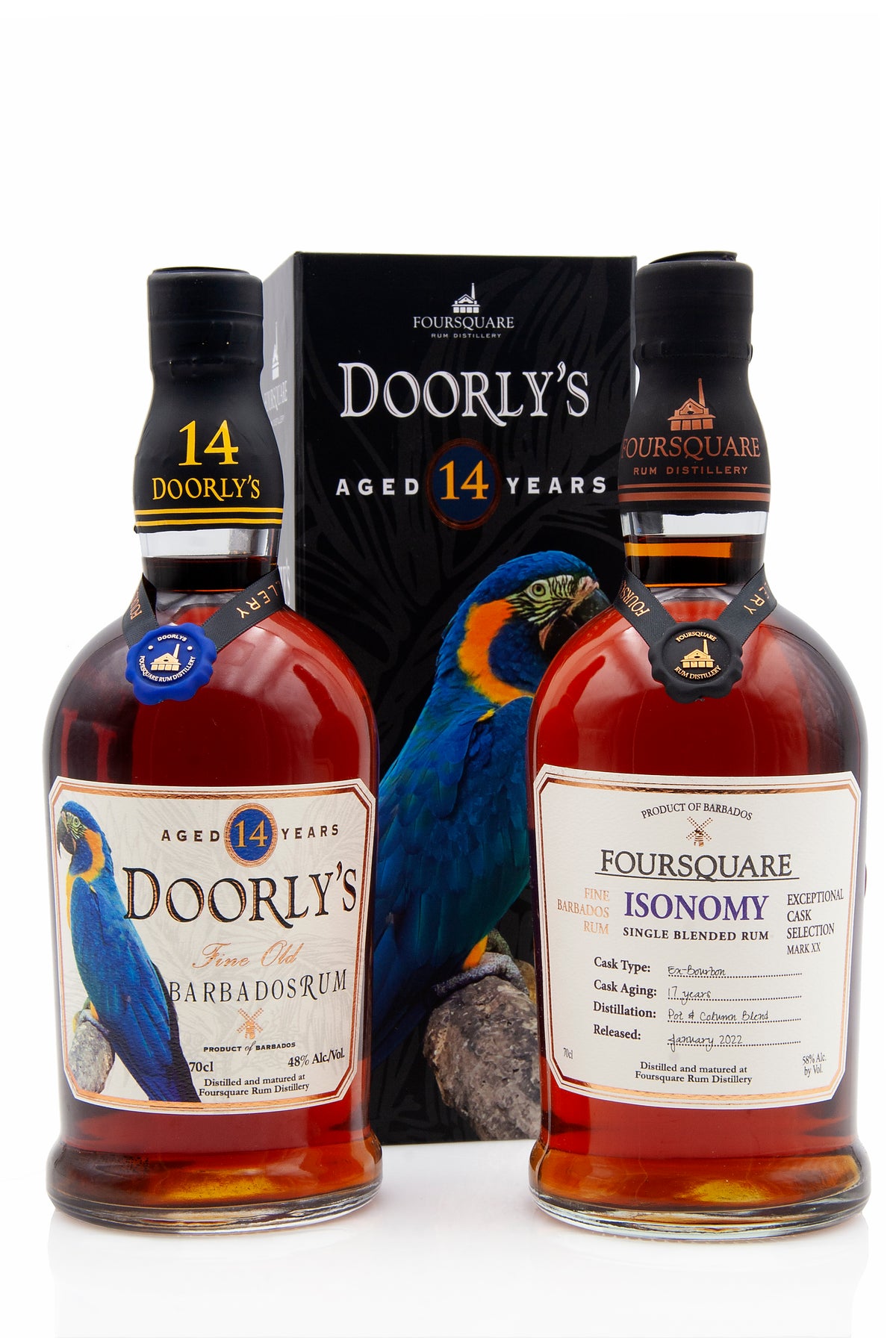 Foursquare Rum Bundle | Isonomy & Doorly's 14 Year Old | Abbey Whisky
