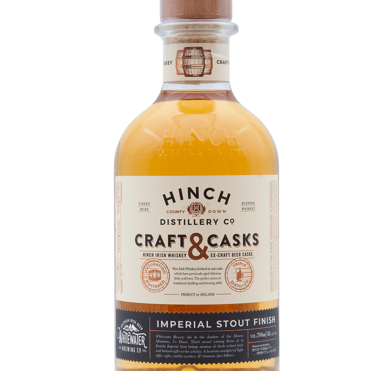 Hinch Craft & Casks Imperial Stout Finish Irish Whiskey | Abbey Whisky