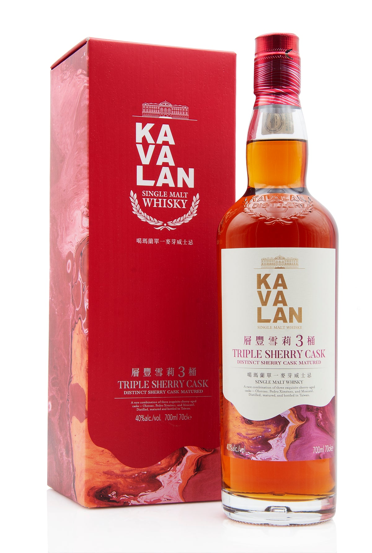 Kavalan Triple Sherry Cask Taiwanese Whisky | Abbey Whisky Online