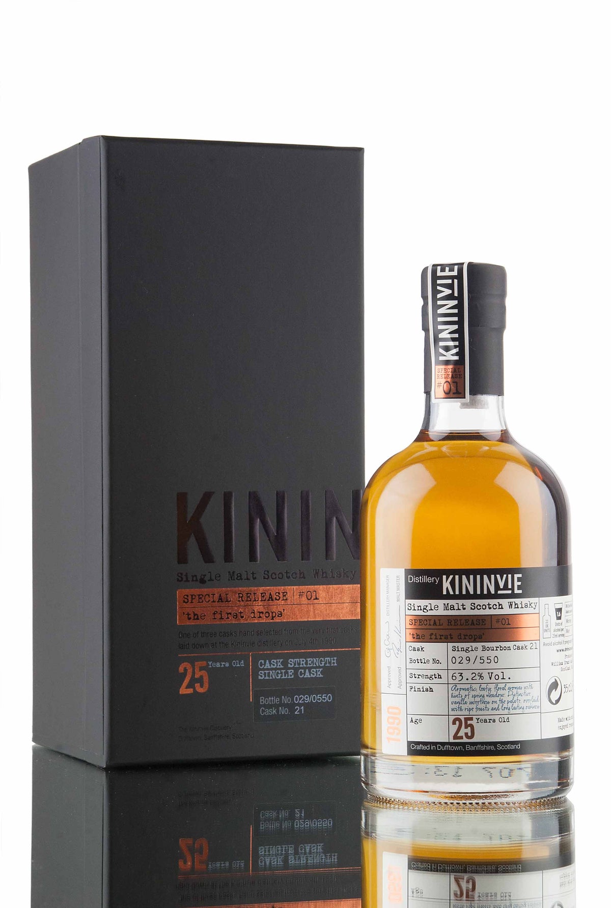 Kininvie 25 Year Old The First Drops / Special Release #01 — Abbey Whisky