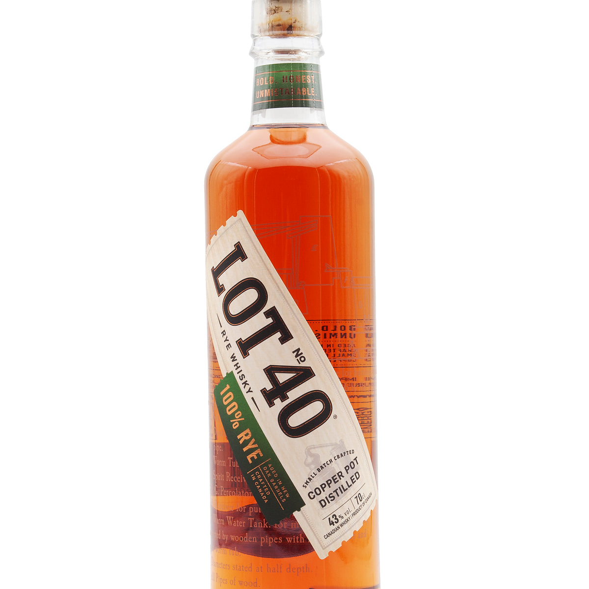 Lot 40 Whisky | Canadian Rye Whisky | Abbey Whisky Online