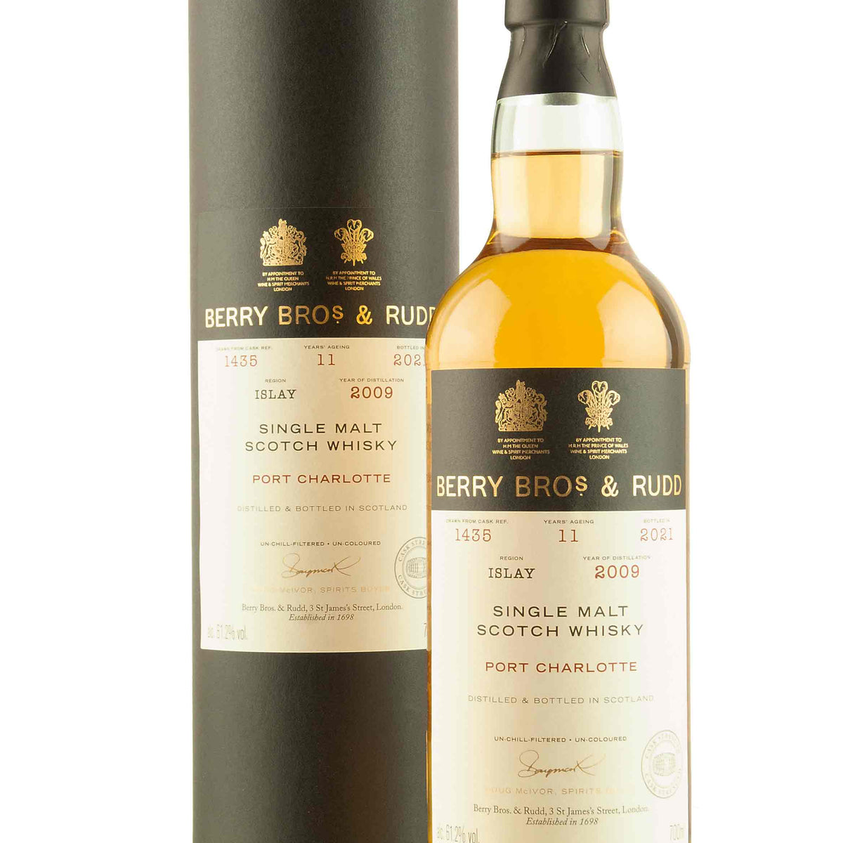 Port Charlotte Berry Bros & Rudd | 2009 | Cask 1435 | Abbey Whisky