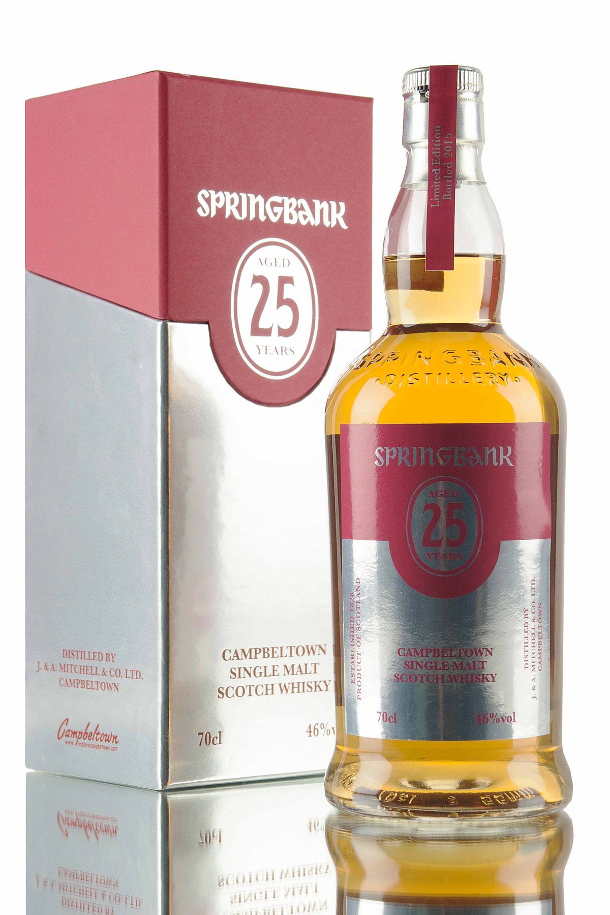 Springbank 25 Year Old / 2015 Release - Abbey Whisky