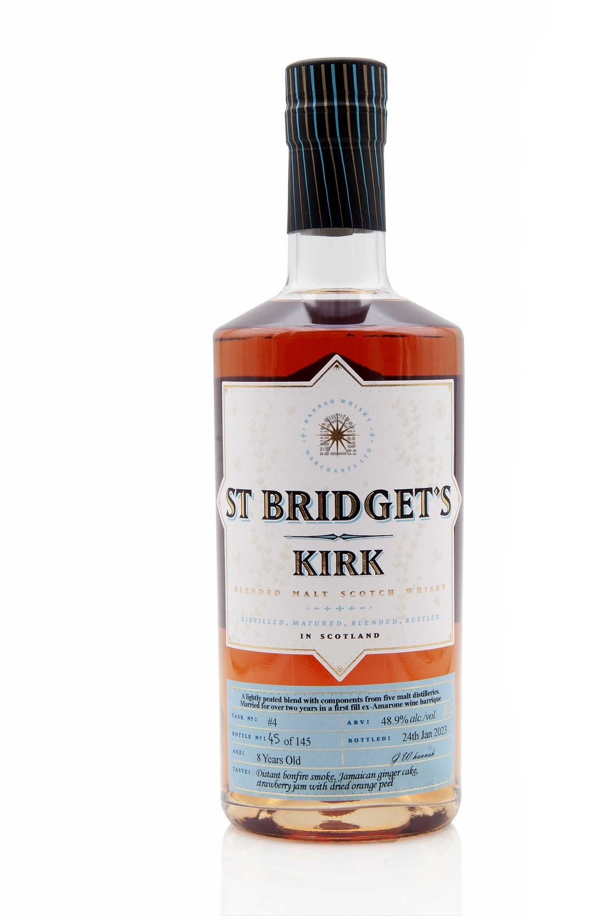 St Bridget's Kirk #4 Blended Whisky | Lady of the Glen | Abbey Whisky
