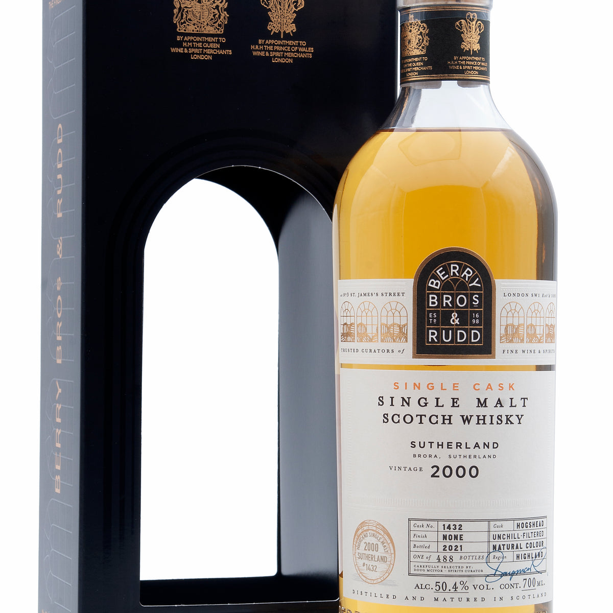Sutherland 20 Year Old - 2000 | Cask 1432 | Berry Bros & Rudd — Abbey ...