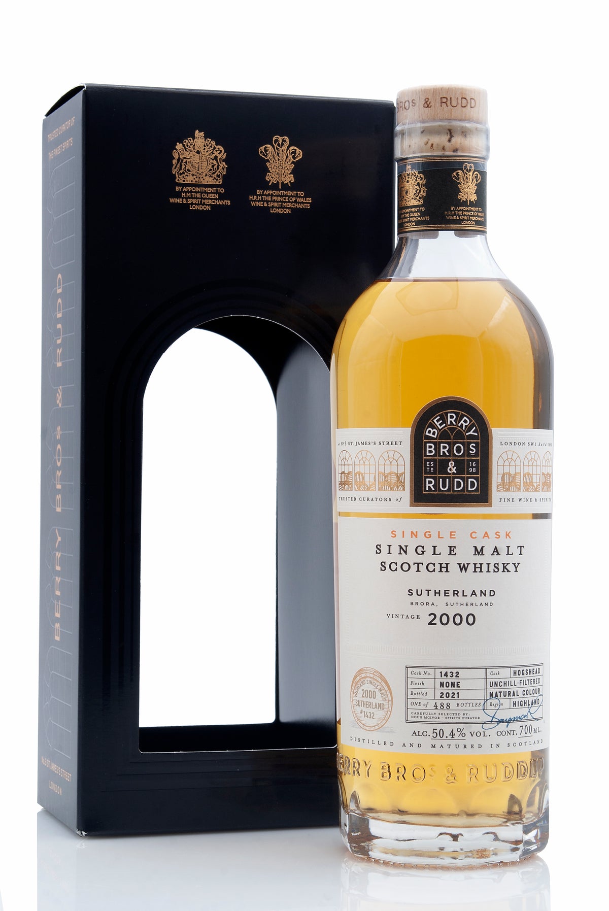 Sutherland 20 Year Old - 2000 | Cask 1432 | Berry Bros & Rudd — Abbey ...