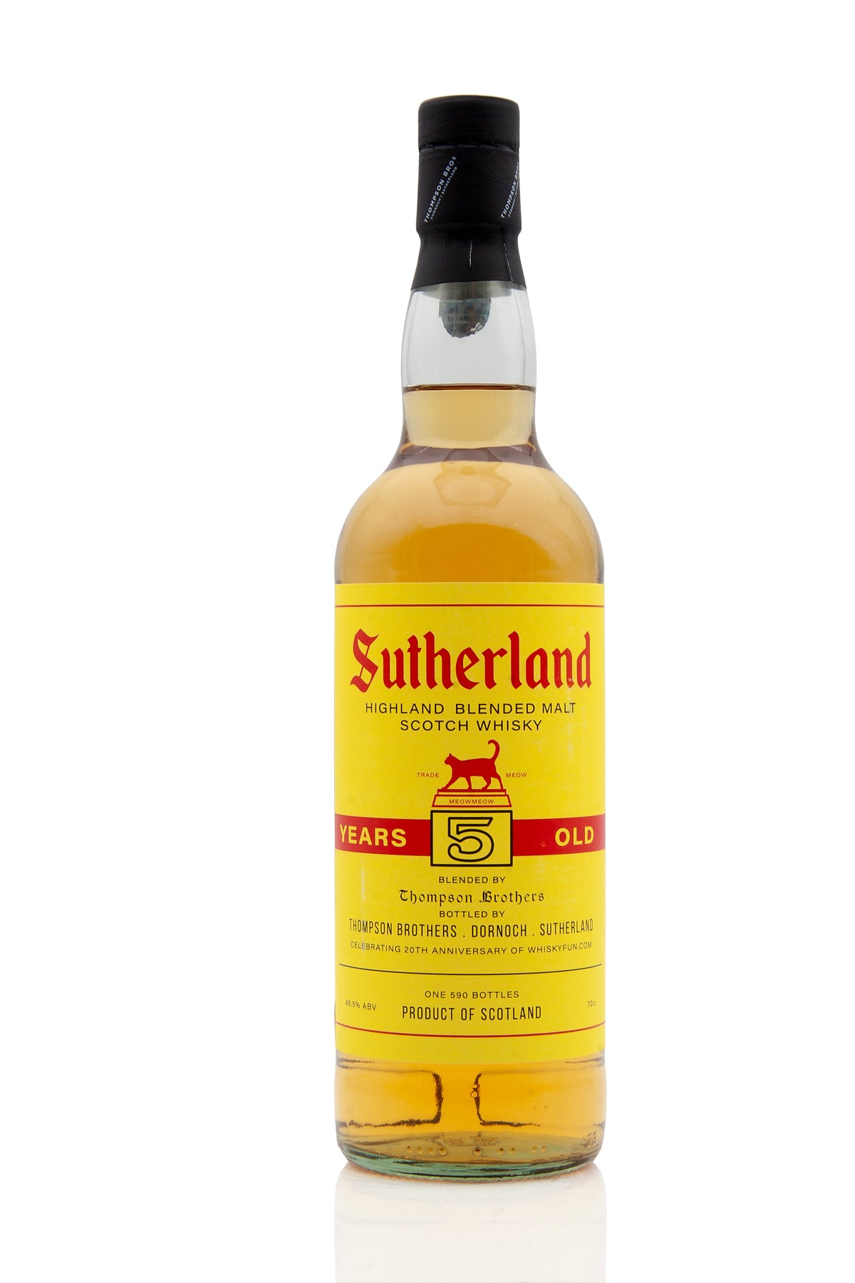 Sutherland 5 Year Old | Whiskyfun.com 20th Anniversary | Abbey Whisky
